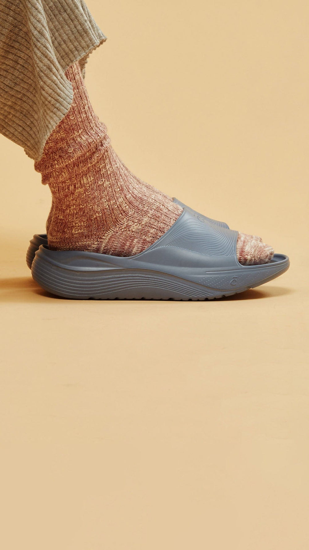 Women's Blue Slides | Clove