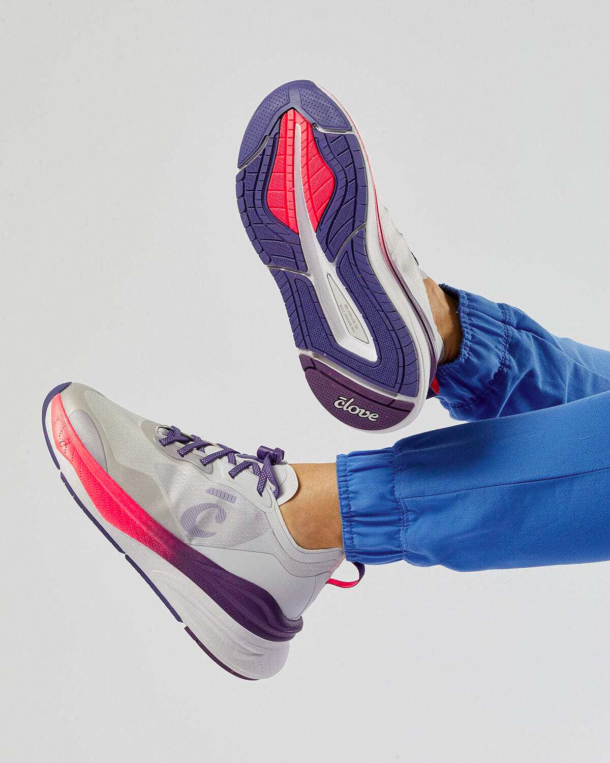 Men's Fuchsia Sneakers for Medical Professionals | Clove