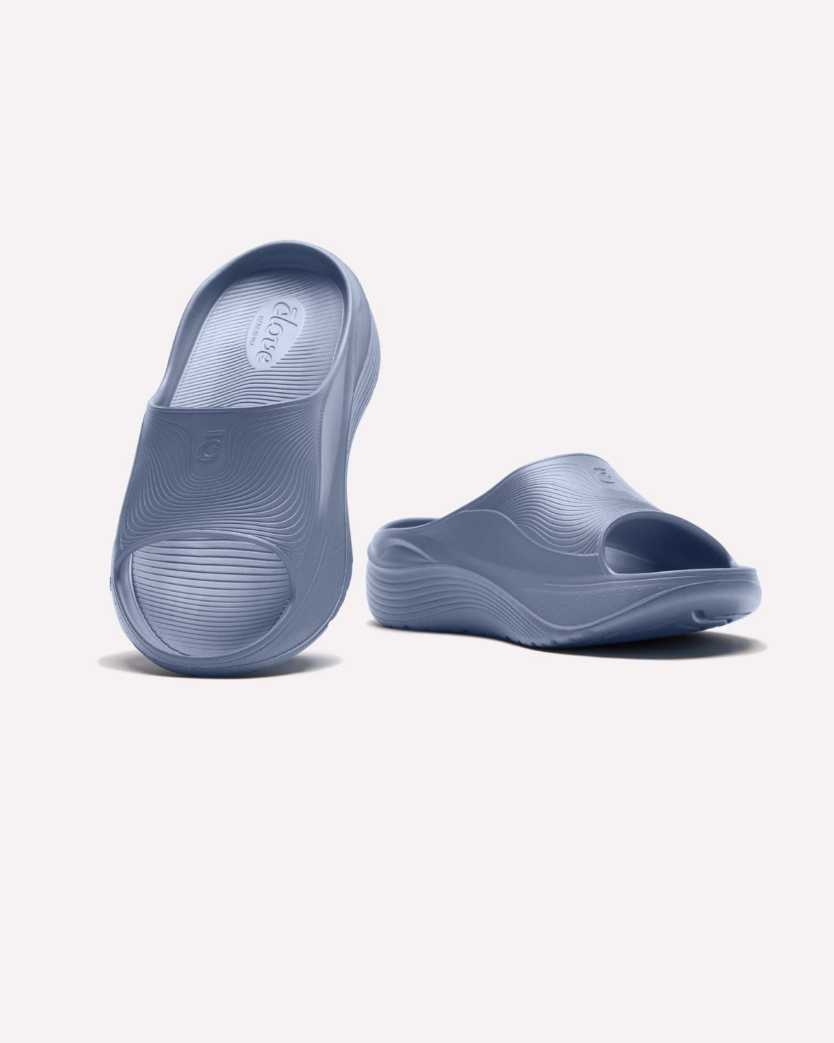 Women's Blue Slides | Clove