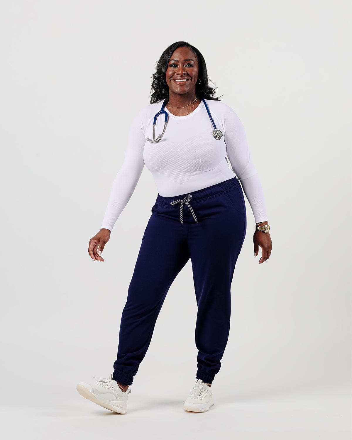 Featherlite™ White Underscrubs for Healthcare Workers | Clove